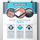 Flat Design Flyer, Print Templates | GraphicRiver