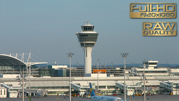 Airport Tower, Stock Footage | VideoHive