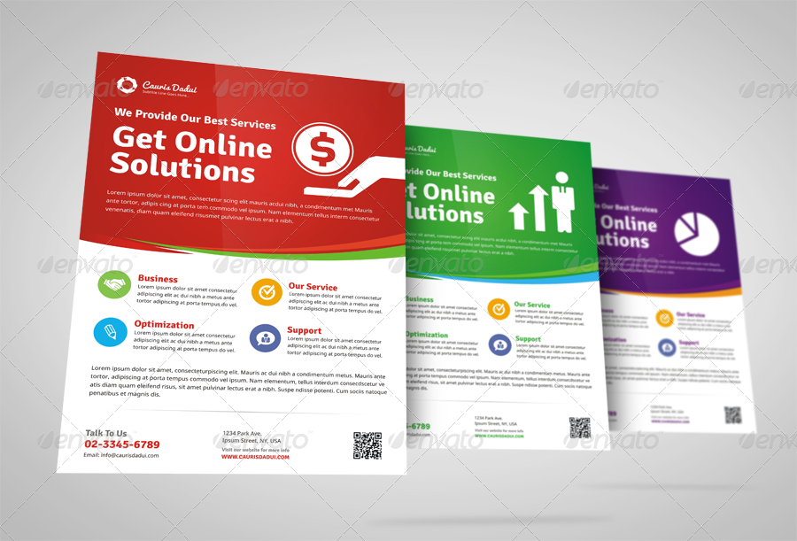 Multipurpose Business Flyer Template Vol.9 by Jbn-Comilla | GraphicRiver