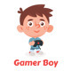 Gamer Boy, Logo Templates | GraphicRiver