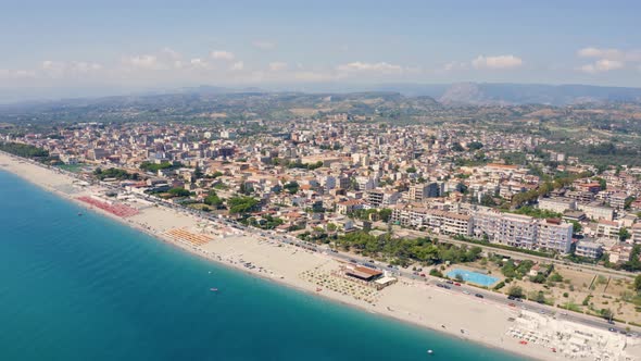 Locri coast in summer, Stock Footage | VideoHive