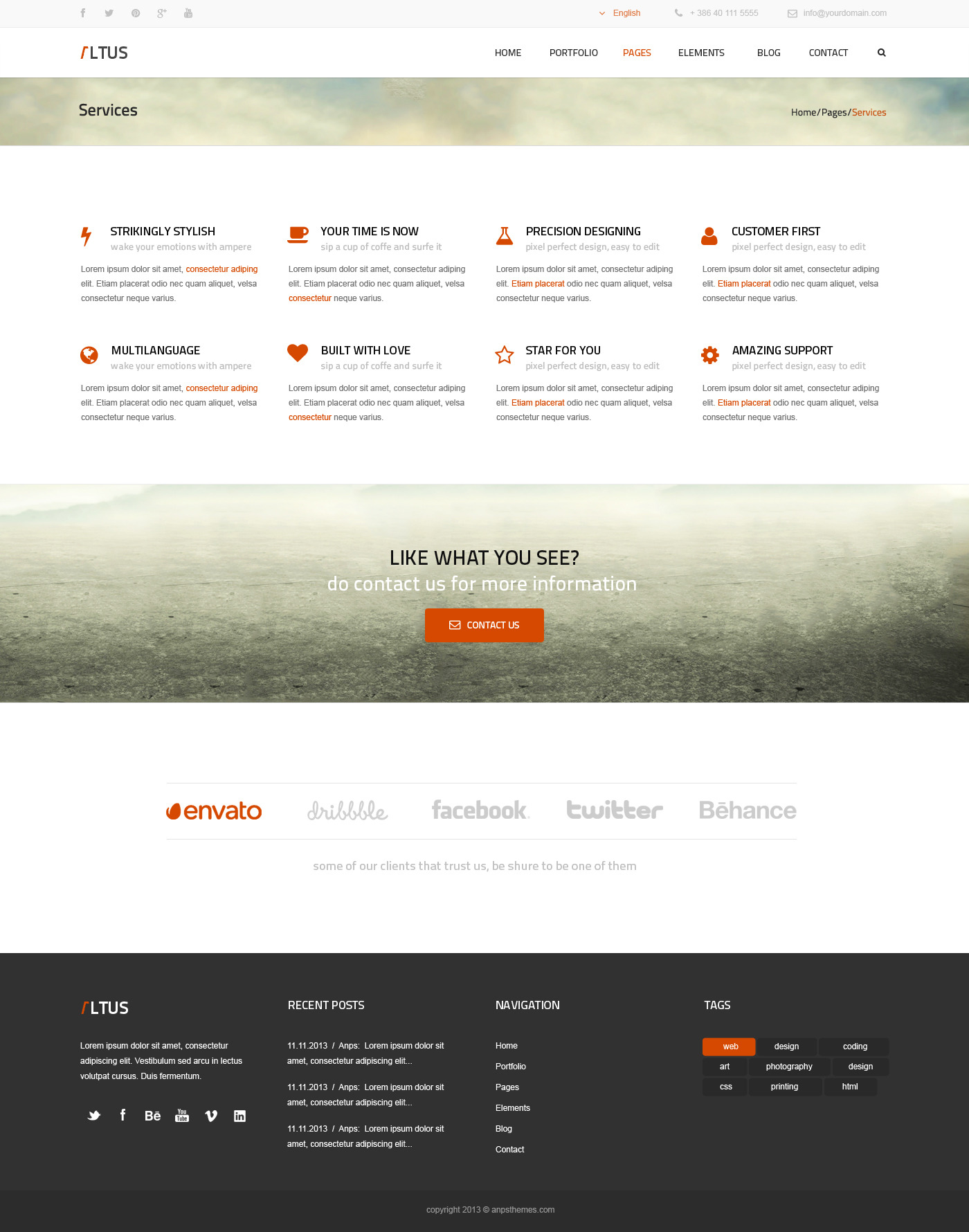Altus - Multi-Purpose HTML Template by Anps | ThemeForest