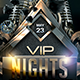 VIP Nights Party Event Flyer, Print Templates | GraphicRiver