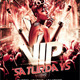 Vip Saturdays Party Flyer, Print Templates | GraphicRiver