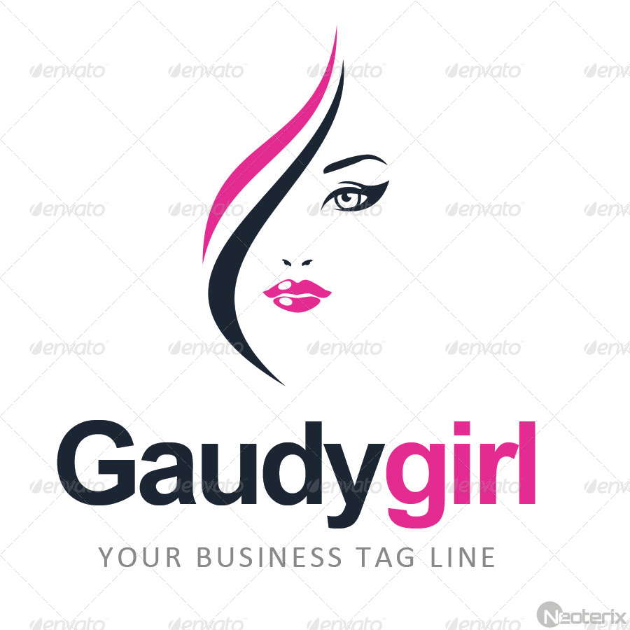 Gaudy Girl, Logo Templates | GraphicRiver