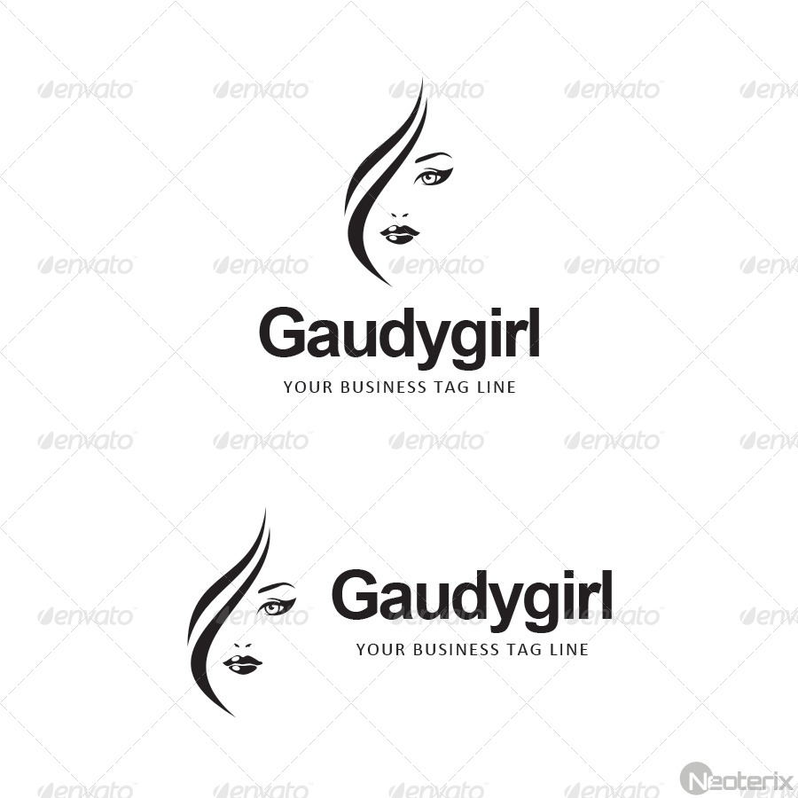 Gaudy Girl, Logo Templates | GraphicRiver