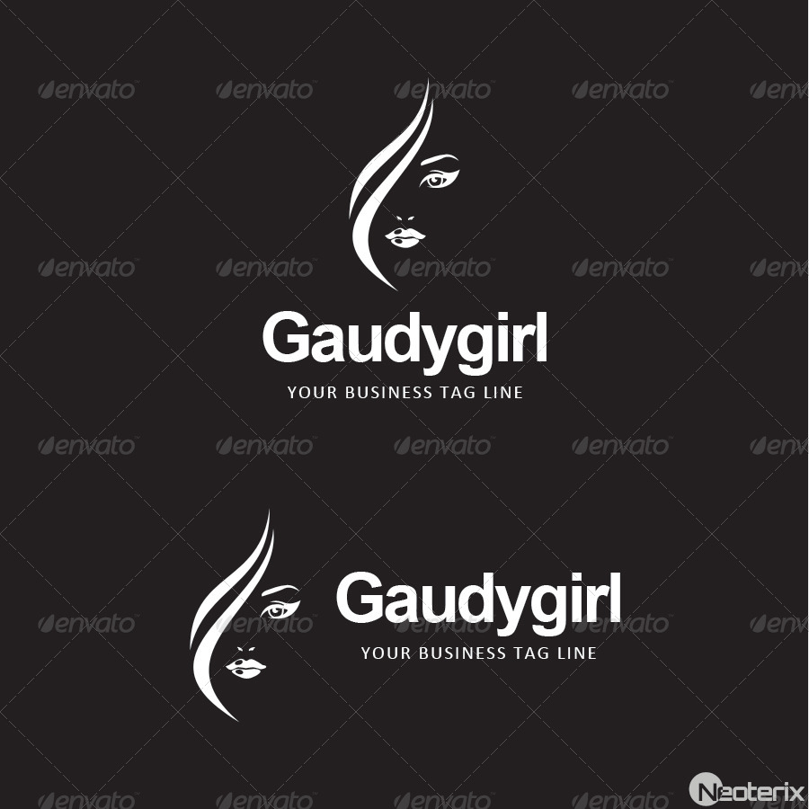 Gaudy Girl, Logo Templates | GraphicRiver