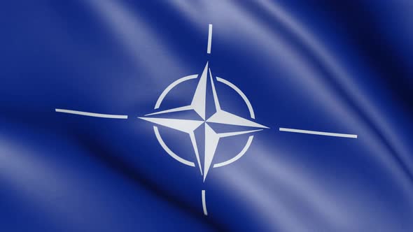 Flag of NATO | UHD | 60fps, Motion Graphics | VideoHive