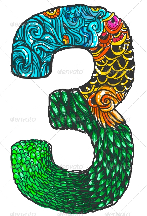 Art Numbers, Graphics | GraphicRiver