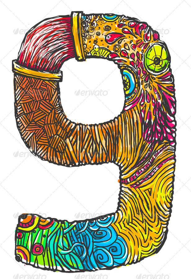 Art Numbers, Graphics | GraphicRiver