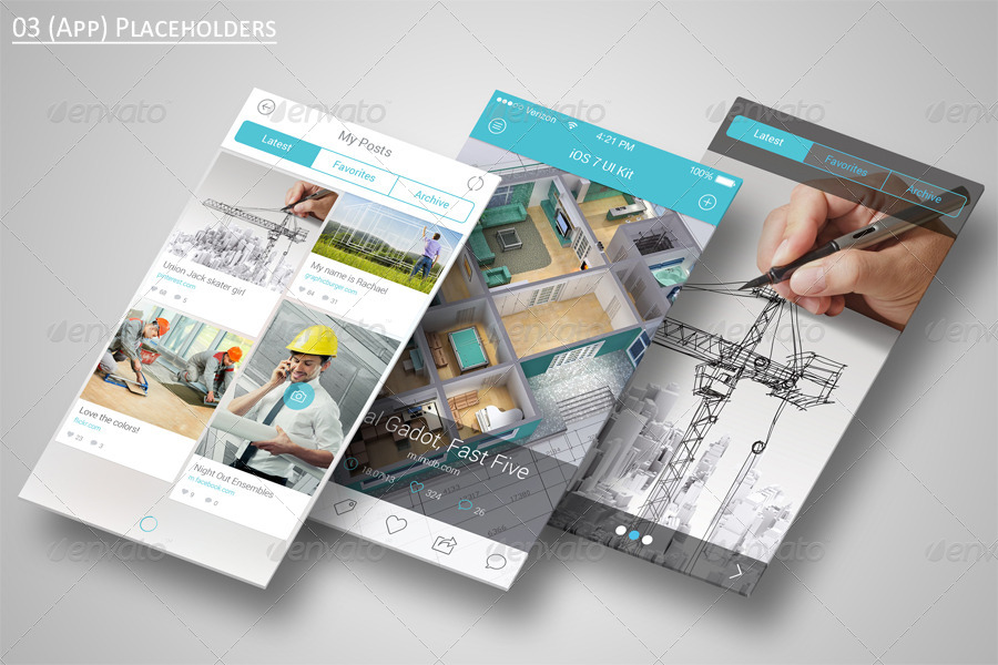 Mobile Application Showcase Mockup, Graphics | GraphicRiver