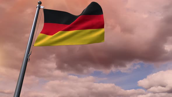 Germany Flag 4K, Motion Graphics | VideoHive