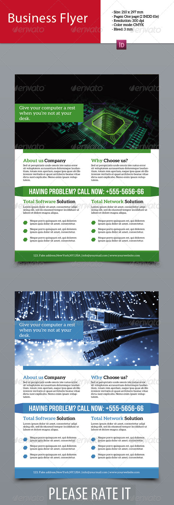 Software Solution Flyer by smmr | GraphicRiver