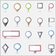 Flat Map Markers, Vectors | GraphicRiver