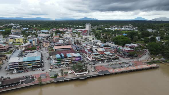The Towns of Sarawak, Borneo, Malaysia, Stock Footage | VideoHive
