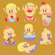Baby Expressions, Vectors | GraphicRiver