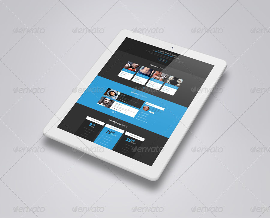 Tablet Mock-Up, Graphics | GraphicRiver