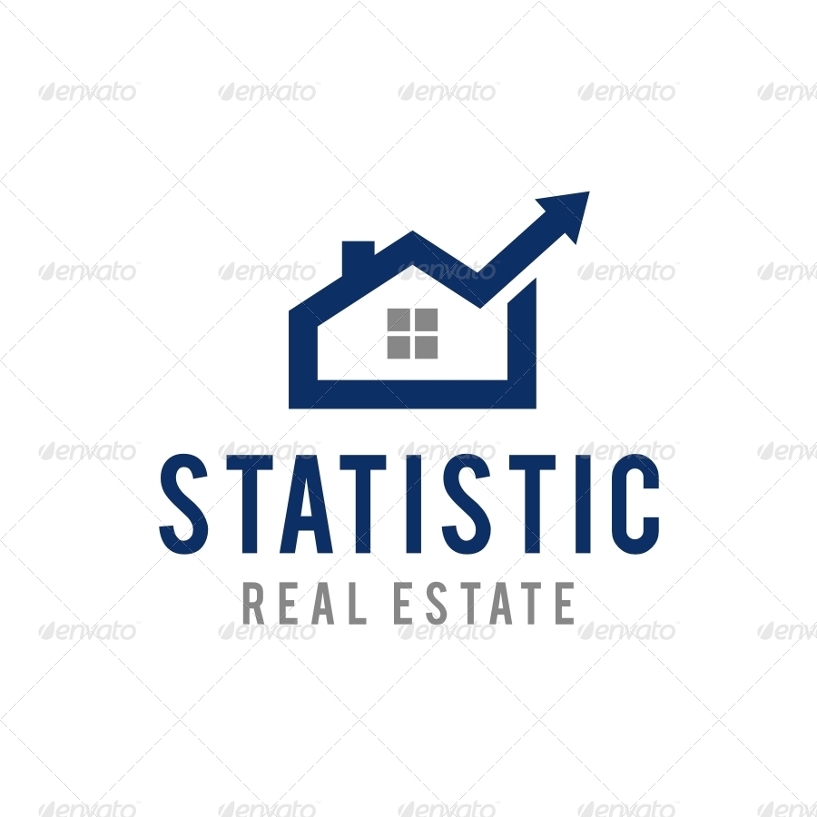 Statistic Real Estate, Logo Templates | GraphicRiver
