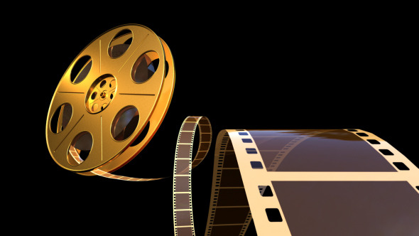 Cinema Reel with transparent background, Motion Graphics | VideoHive