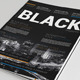 25 Pages Black Magazine Vol45, Print Templates | GraphicRiver