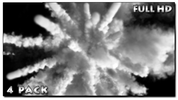 Smoke FX Blasts (4-Pack), Motion Graphics | VideoHive