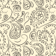 Transparent Background Seamless Paisley Pattern, Add-ons | GraphicRiver