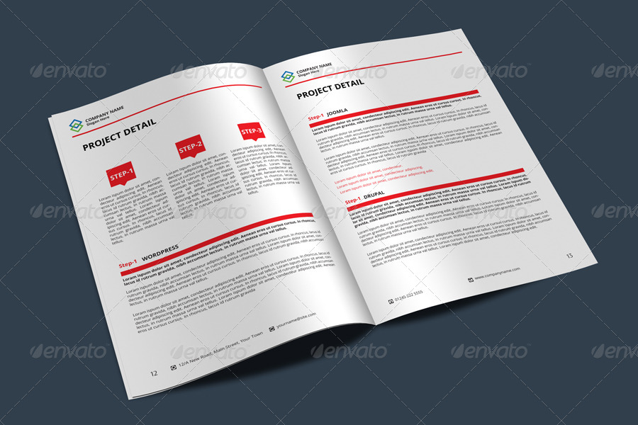 Project Proposal-2, Print Templates | GraphicRiver