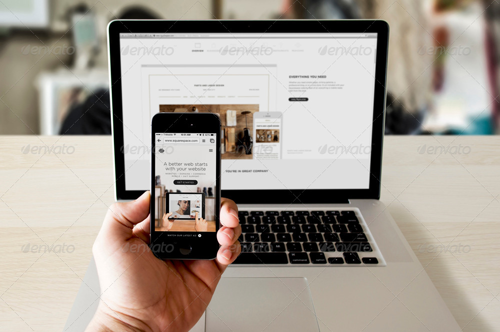 Responsive Screens Device Mock-Up, Graphics | GraphicRiver