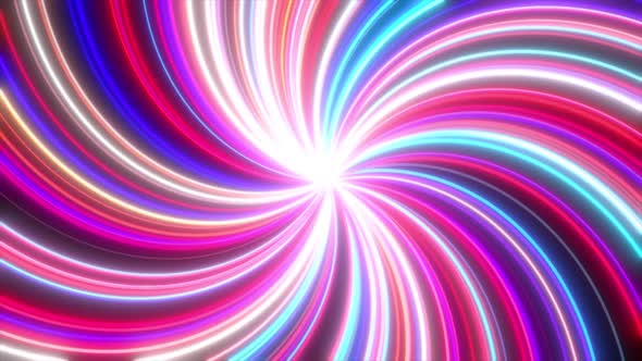 animated particle tunnel, Glowing Particle Circle Motion Background, Glowing Particle Trail On ...