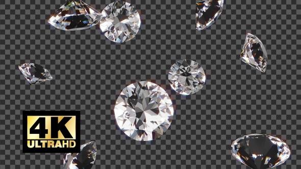 Falling Diamonds, Motion Graphics | VideoHive