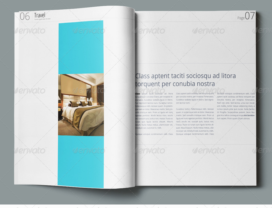 Minimal Magazine , Print Templates | GraphicRiver