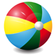 Bright Colour Ball Icon , Vectors | GraphicRiver