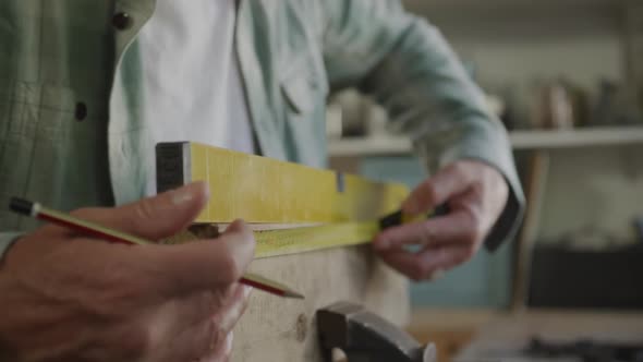 Man doing DIY at home, Stock Footage | VideoHive