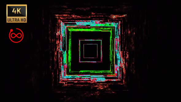 4K - Endless Cube, Motion Graphics | VideoHive