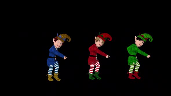Elfs Christmas Dance, Motion Graphics | VideoHive