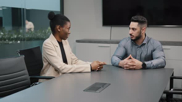 Indian Recruit Employer Arab Man Arabian Businessman Getting Hired at ...