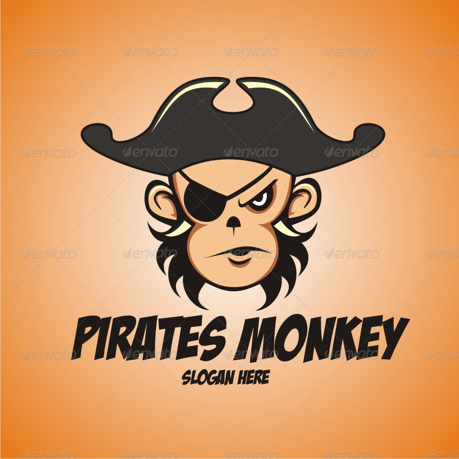 Pirates Monkey, Logo Templates | GraphicRiver