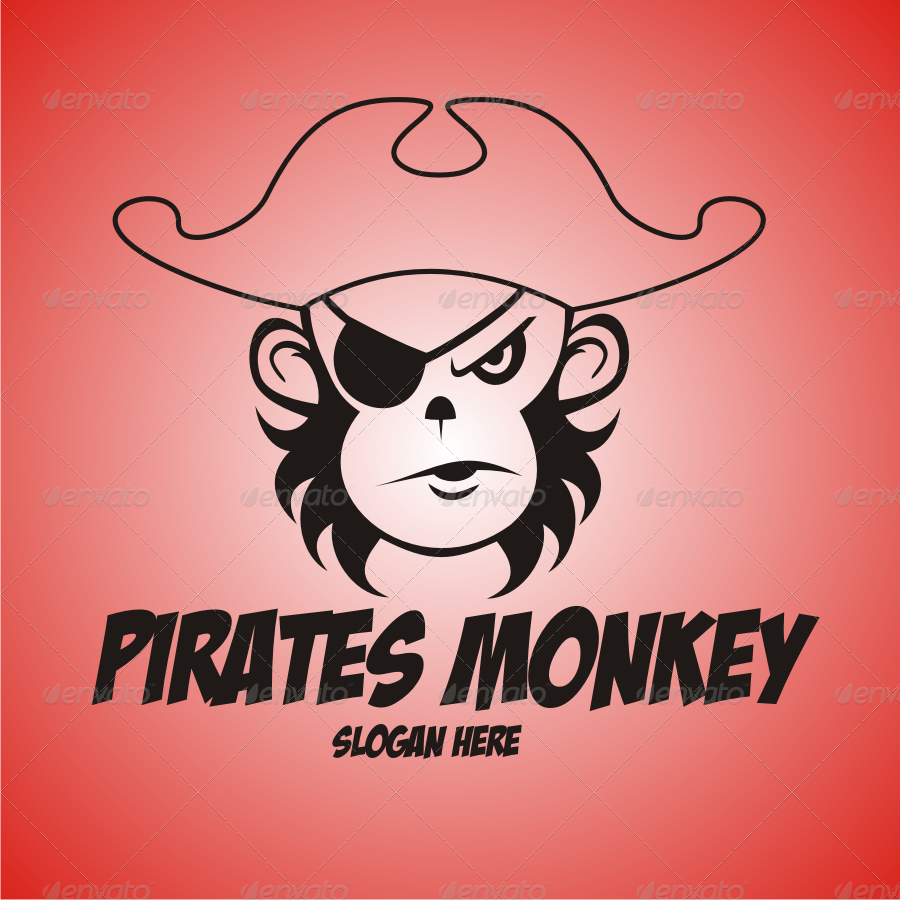 Pirates Monkey, Logo Templates | GraphicRiver