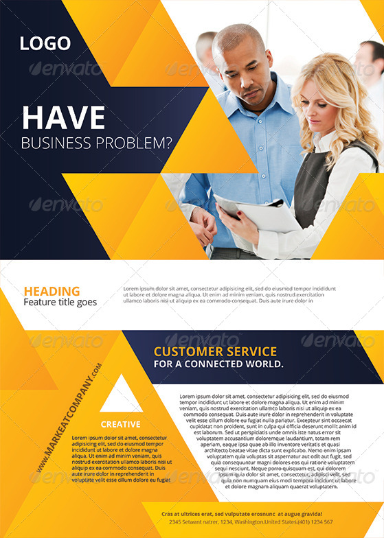 Modern Creative Flyer Top 4 by New-world | GraphicRiver