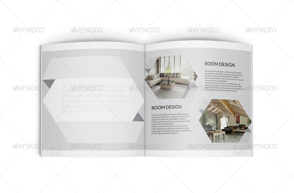 Square Brochure Template, Print Templates | GraphicRiver