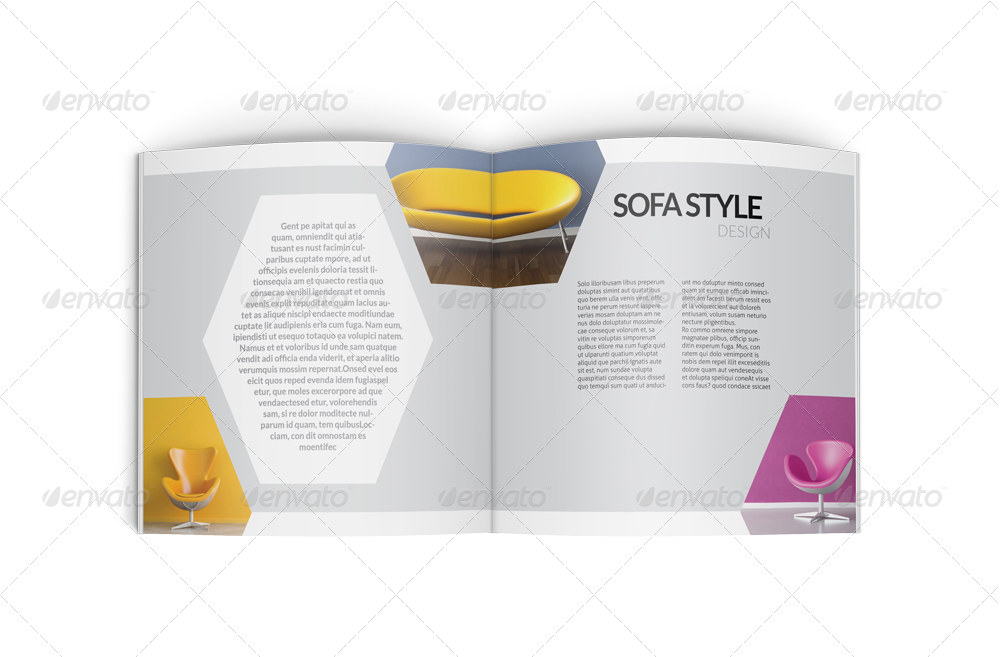 Square Brochure Template, Print Templates | GraphicRiver