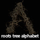 Roots Tree Alphabet, Graphics | GraphicRiver