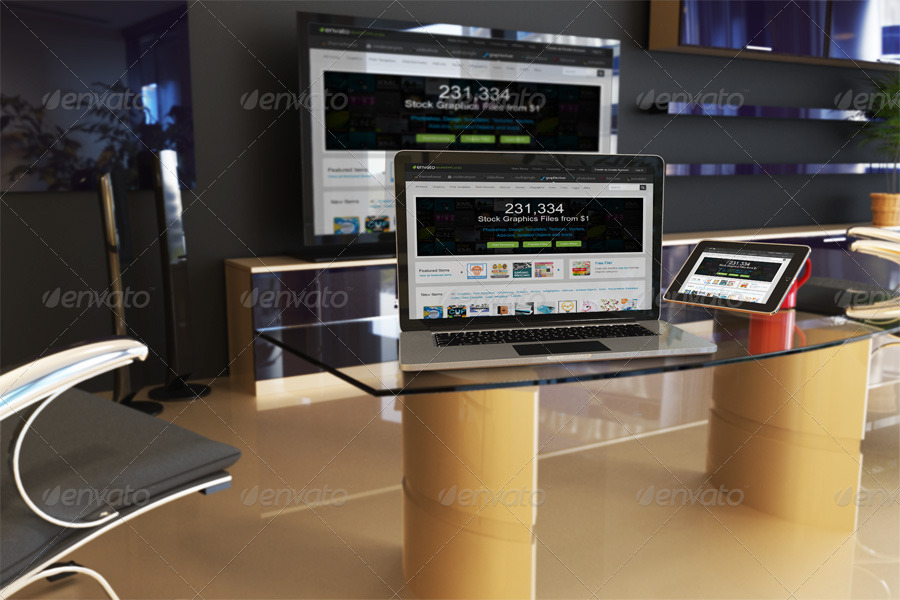 Display Device Mockup, Graphics | GraphicRiver