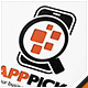 Mobile App Pick Logo, Logo Templates | GraphicRiver