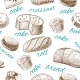 Baking Pastry Seamless Wallpaper, Vectors | GraphicRiver