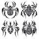 Tribal Spiders, Vectors | GraphicRiver
