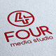 Four Logo Number, Logo Templates | GraphicRiver