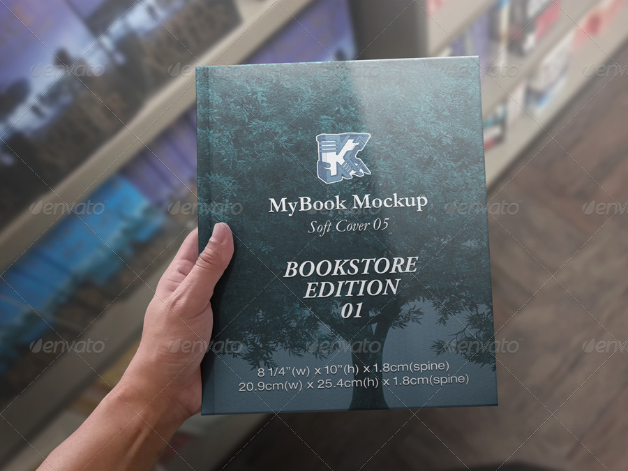 Bookstore Edition 01 Mock-up, Graphics | GraphicRiver
