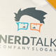 Nerd Talk Logo, Logo Templates | GraphicRiver