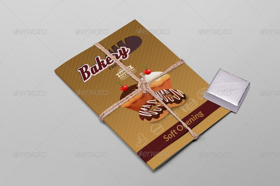 Bakery Soft Opening Invitation Card Template, Print Templates ...